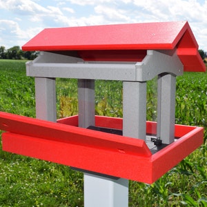 Poly Bird Feeder | Small Rectangular Feeder | Bird Feeder | Amish ...