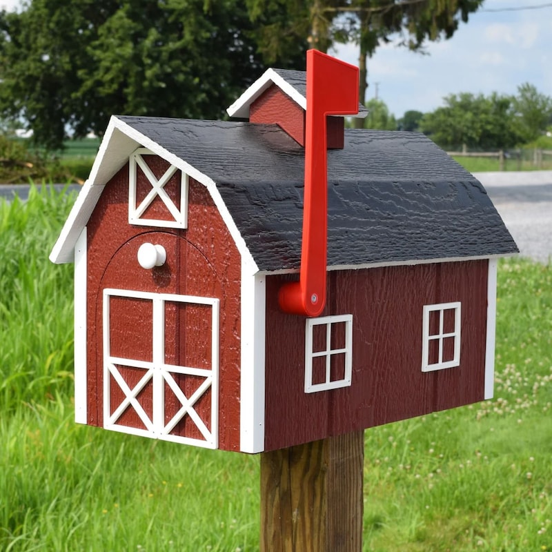 Mailbox Wooden Door - Etsy