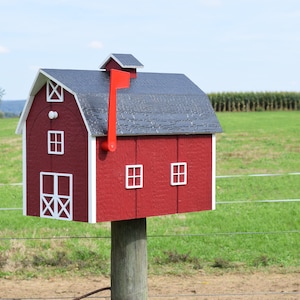 Extra Large Barn Mailbox | Amish Mailbox | Amish Handmade | Made in USA ...