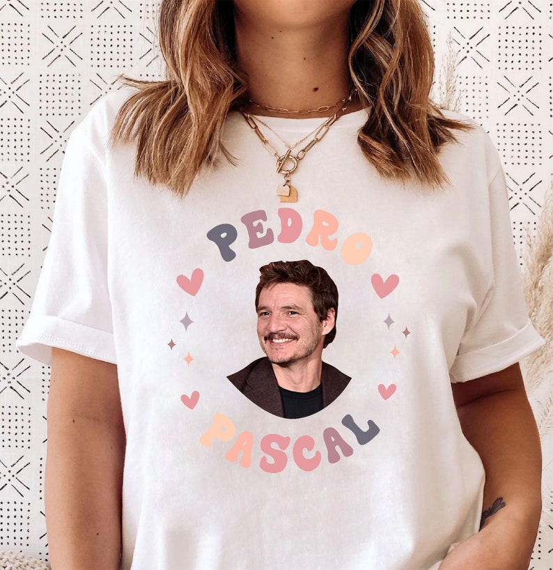 Buy Retro Pedro Pascal PNG Vintage Pedro Pascal PNG I Heart Online in ...