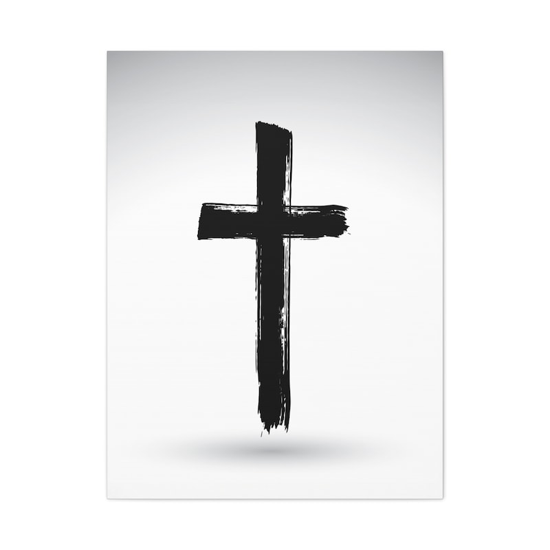 Cross Print - Etsy