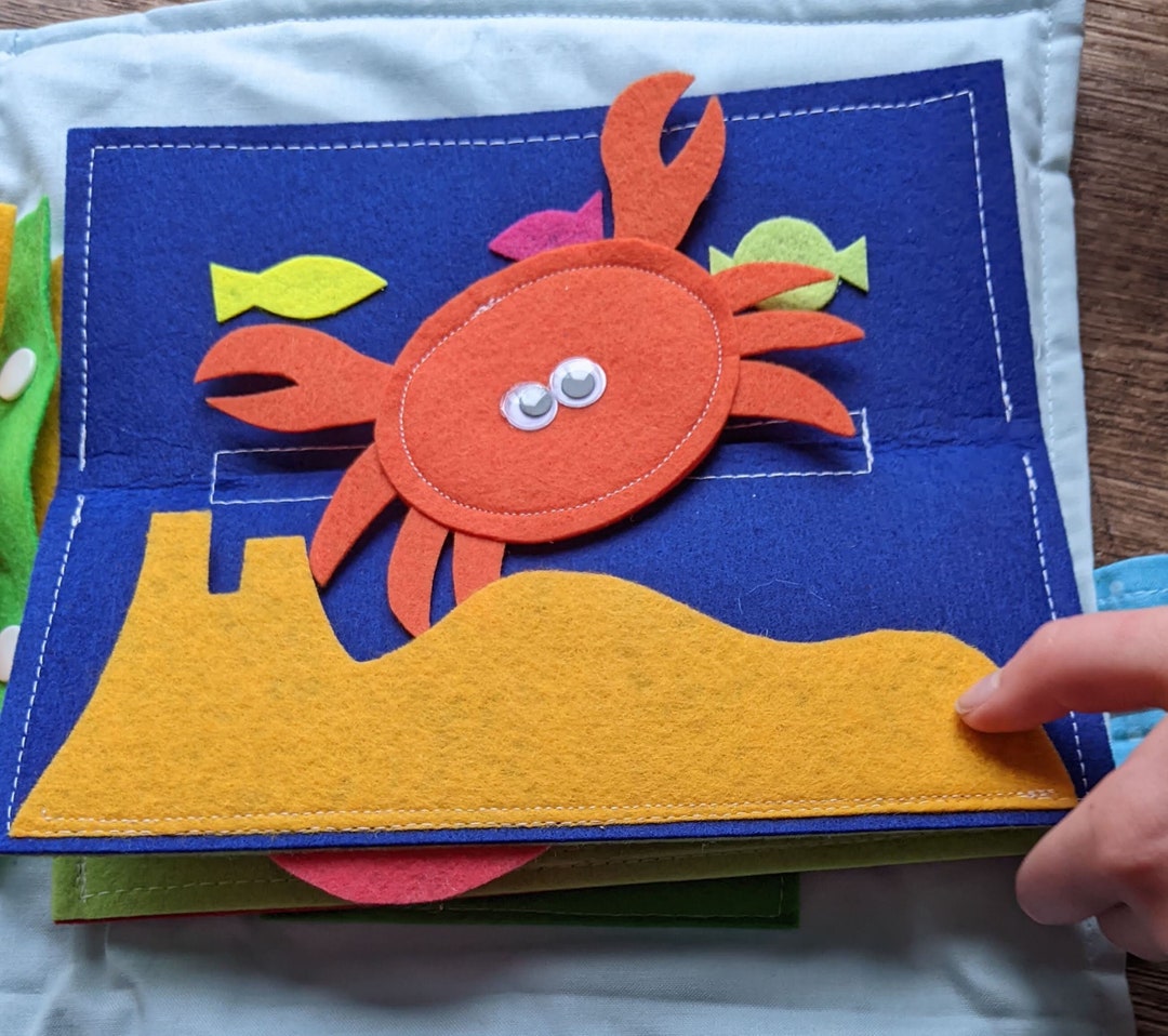 Ocean Quiet/busy Book - Etsy