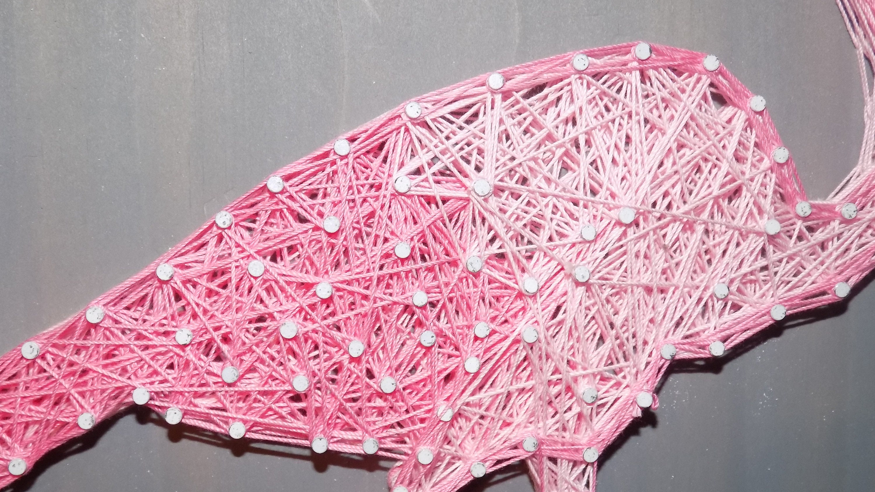 Pink Flamingo String Art - Etsy
