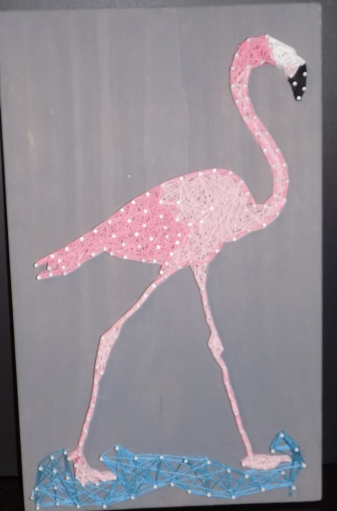 Pink Flamingo String Art - Etsy