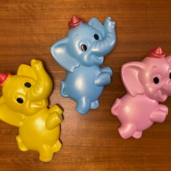 Chalkware Elephants - Etsy