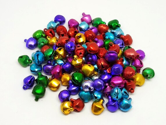 10 mm Bells Small Bells That Jingle Mini Bells Multi-Color | Etsy