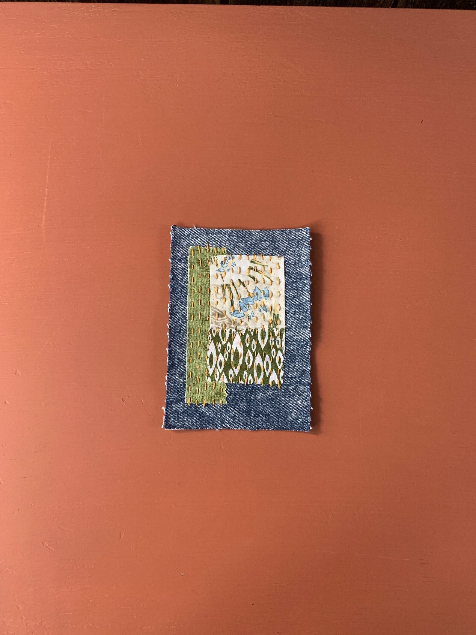 Fabric and Denim Patch, Boro Stitches, Trending Patches, 3.5 X 5 IRON ...