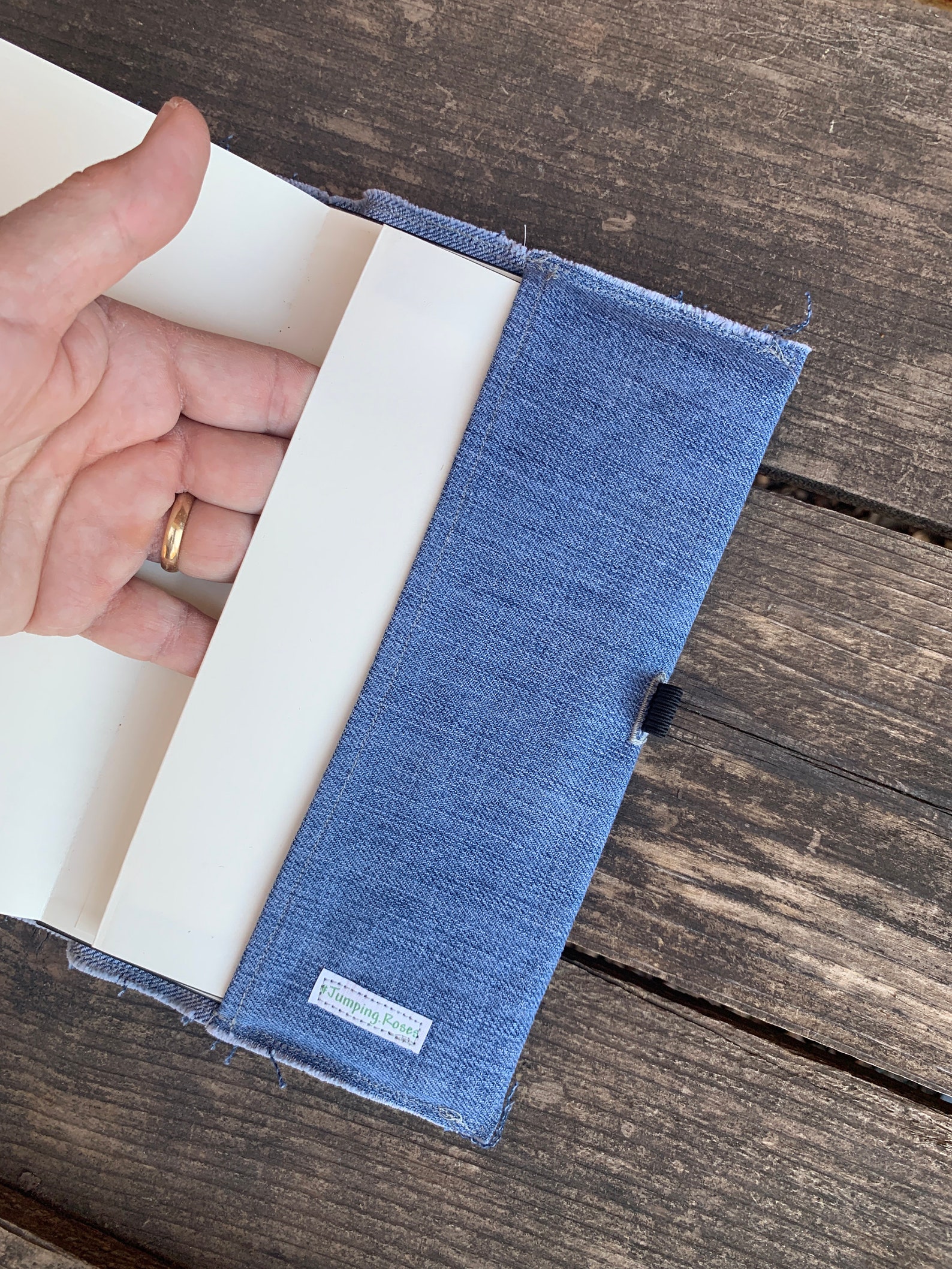 Denim Journal Cover Features Hedgehog, Re-usable - Etsy