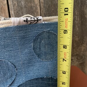 Komebukuro, Japanese Rice Bag, Upcycled Denim Project Bag, - Etsy