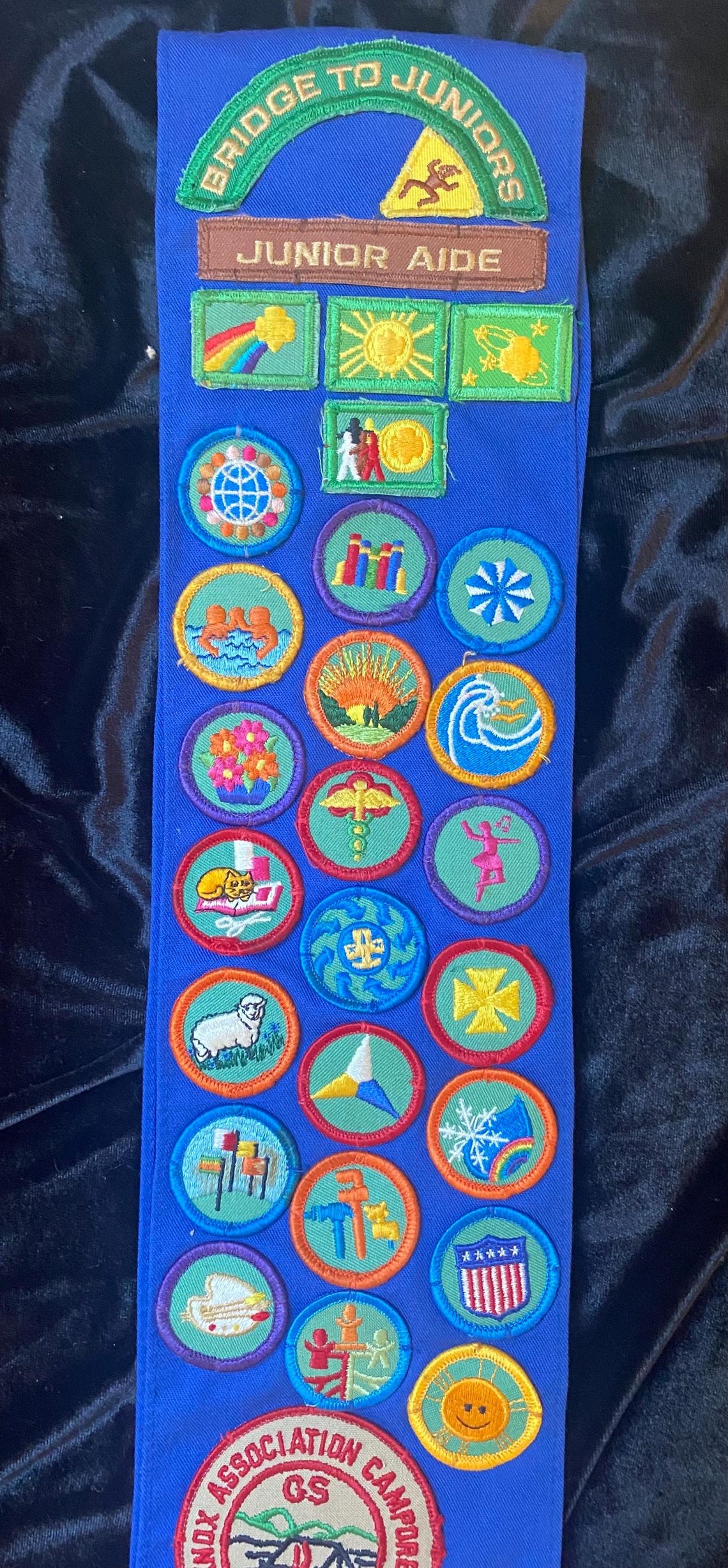 Vintage Girl Scout Sash and Badges. - Etsy