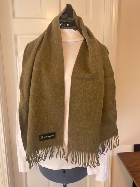 pierre cardin wool scarf - Gem