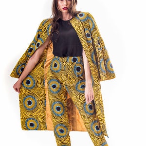 African Print Jacket/ Ankara Jacket, African Print Coat/ankara Fashion ...
