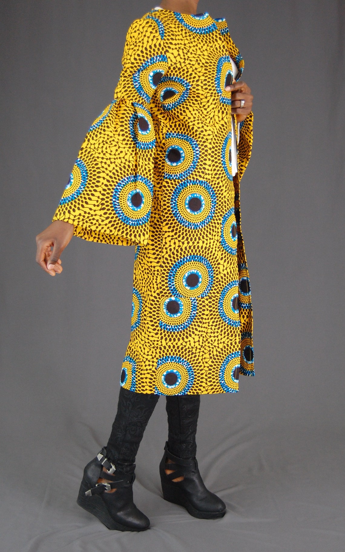 African Print Jacket/ Ankara Jacket, African Print Coat/ankara Fashion ...