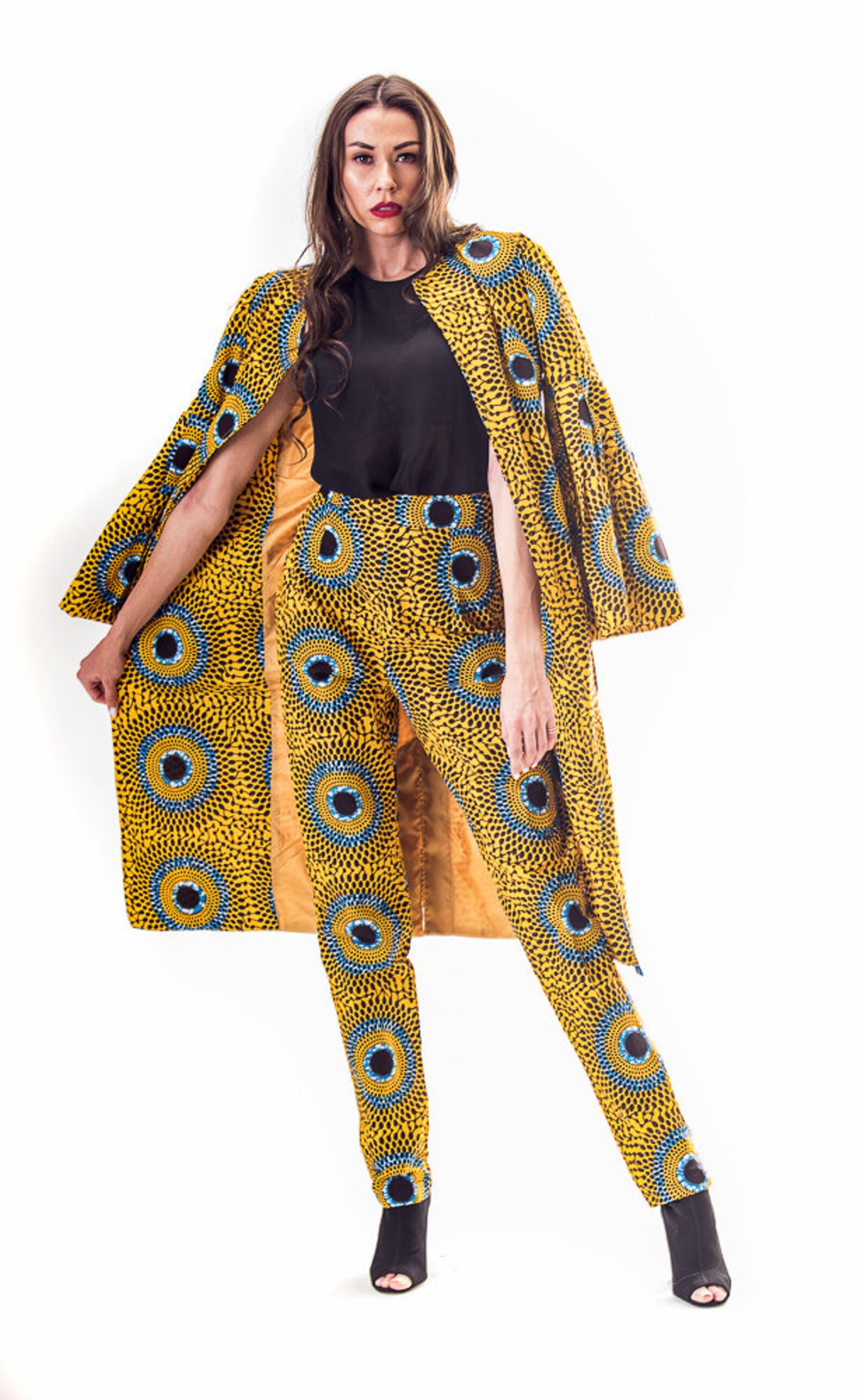African Print Jacket/ Ankara Jacket African Print Coat/ankara - Etsy