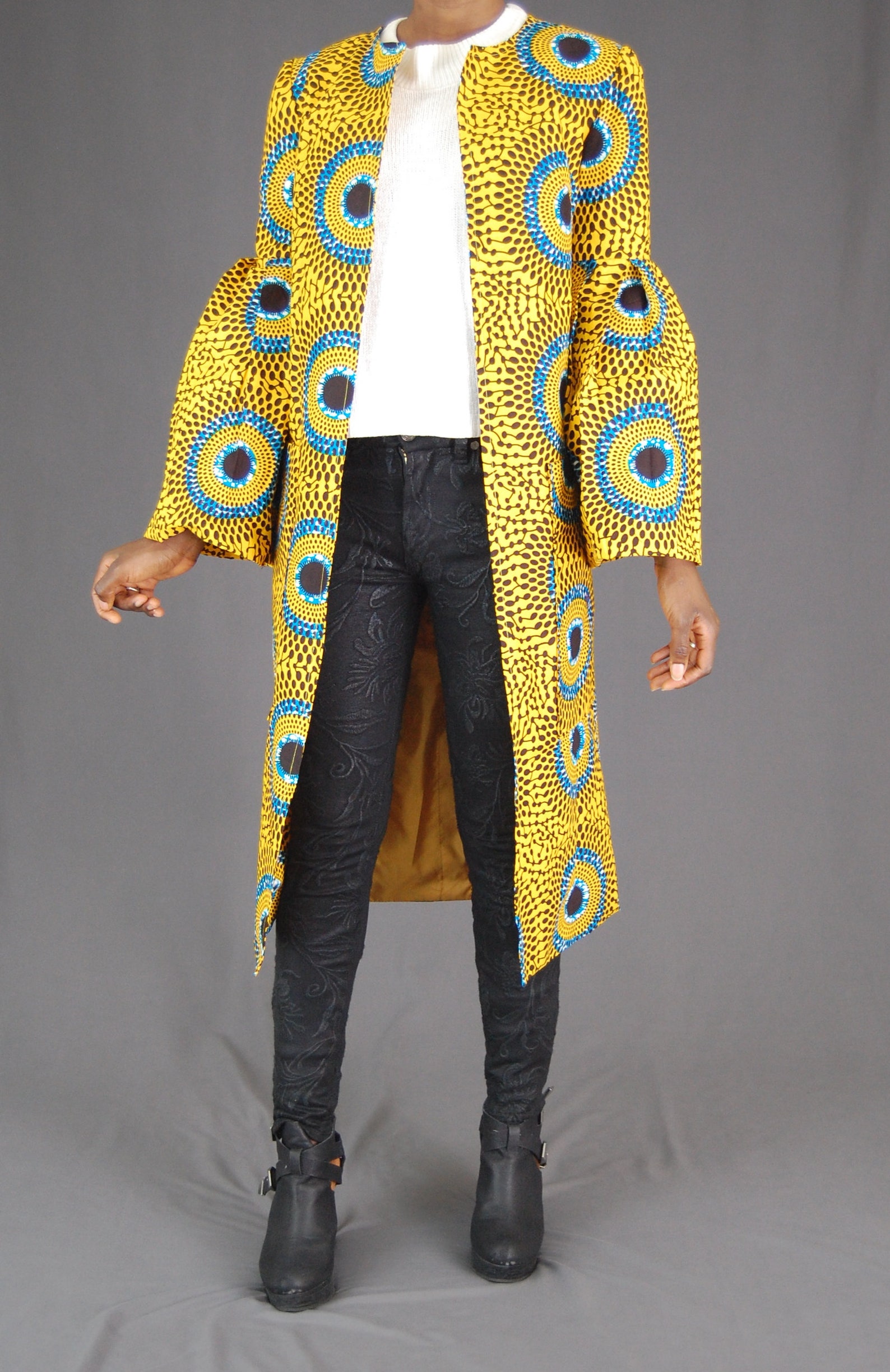 African Print Jacket/ Ankara Jacket, African Print Coat/ankara Fashion ...