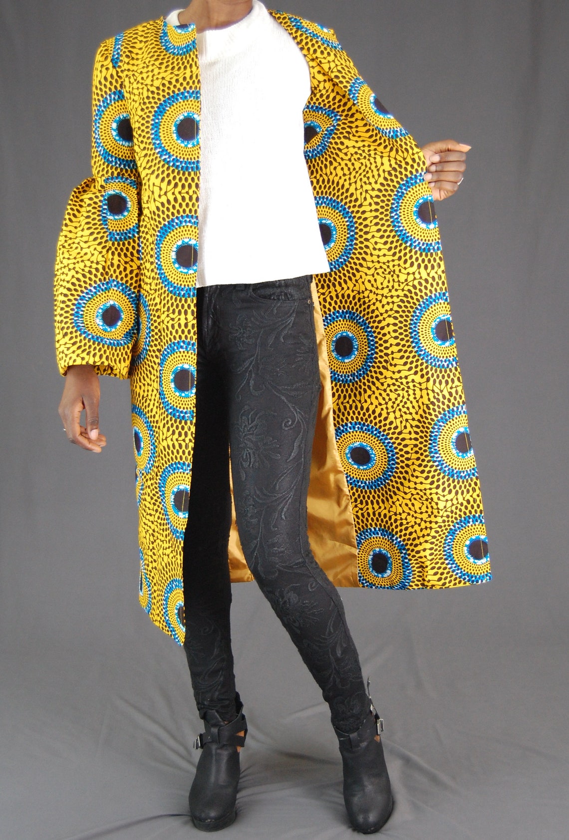 African Print Jacket/ Ankara Jacket, African Print Coat/ankara Fashion ...