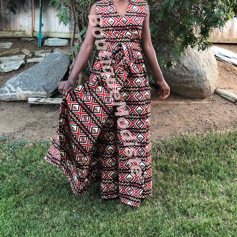 Ankara Summer Dress - Etsy