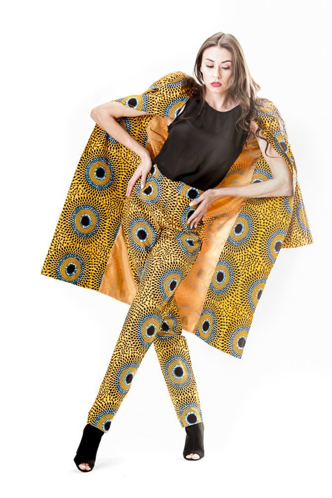 African Print Jacket/ Ankara Jacket, African Print Coat/ankara Fashion ...