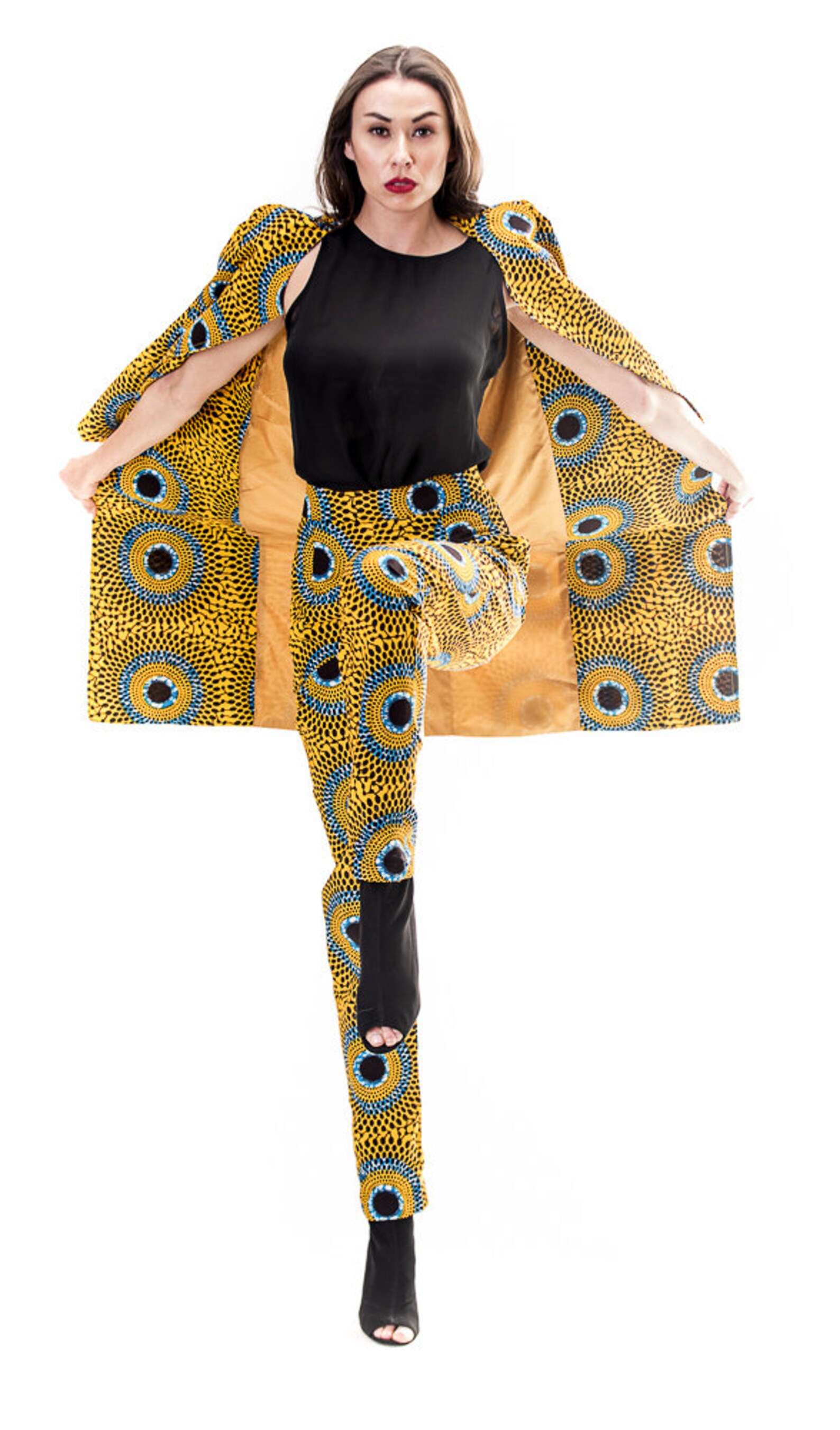 African Print Jacket/ Ankara Jacket African Print Coat/ankara - Etsy