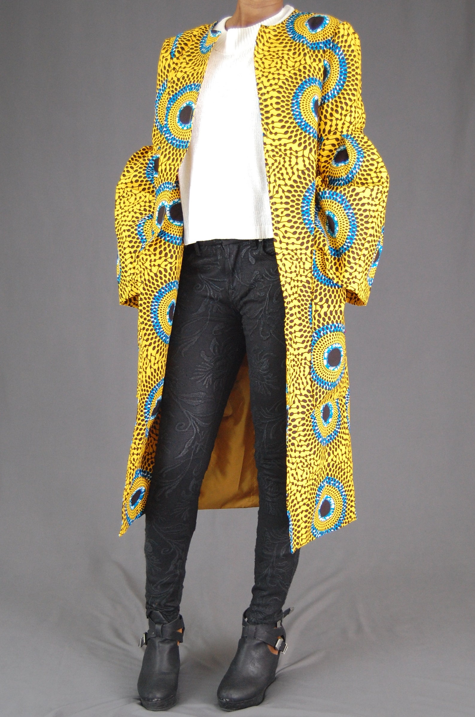 African Print Jacket/ Ankara Jacket African Print Coat/ankara - Etsy