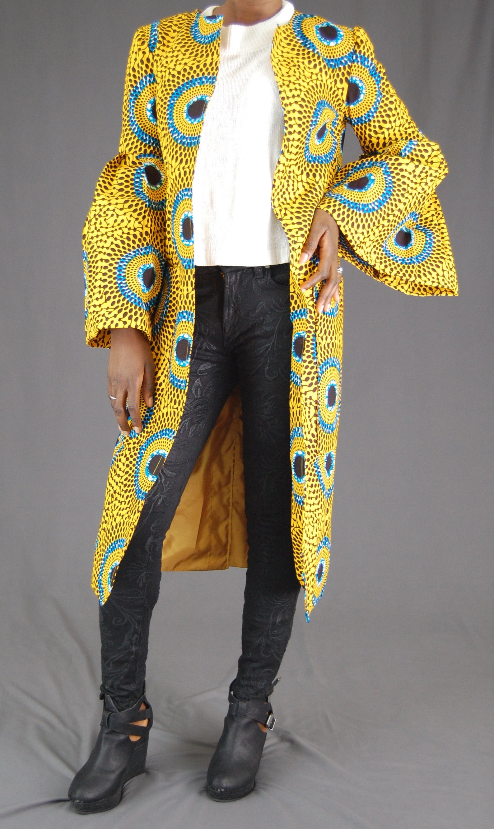 African Print Jacket/ Ankara Jacket African Print Coat/ankara - Etsy