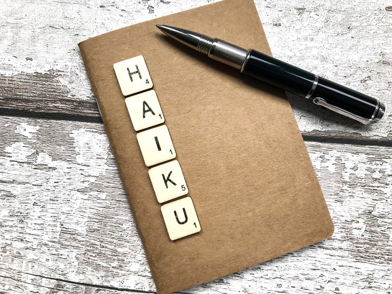 HAIKU Blank Notebook. Size A6 With Beautiful Thick Unlined - Etsy