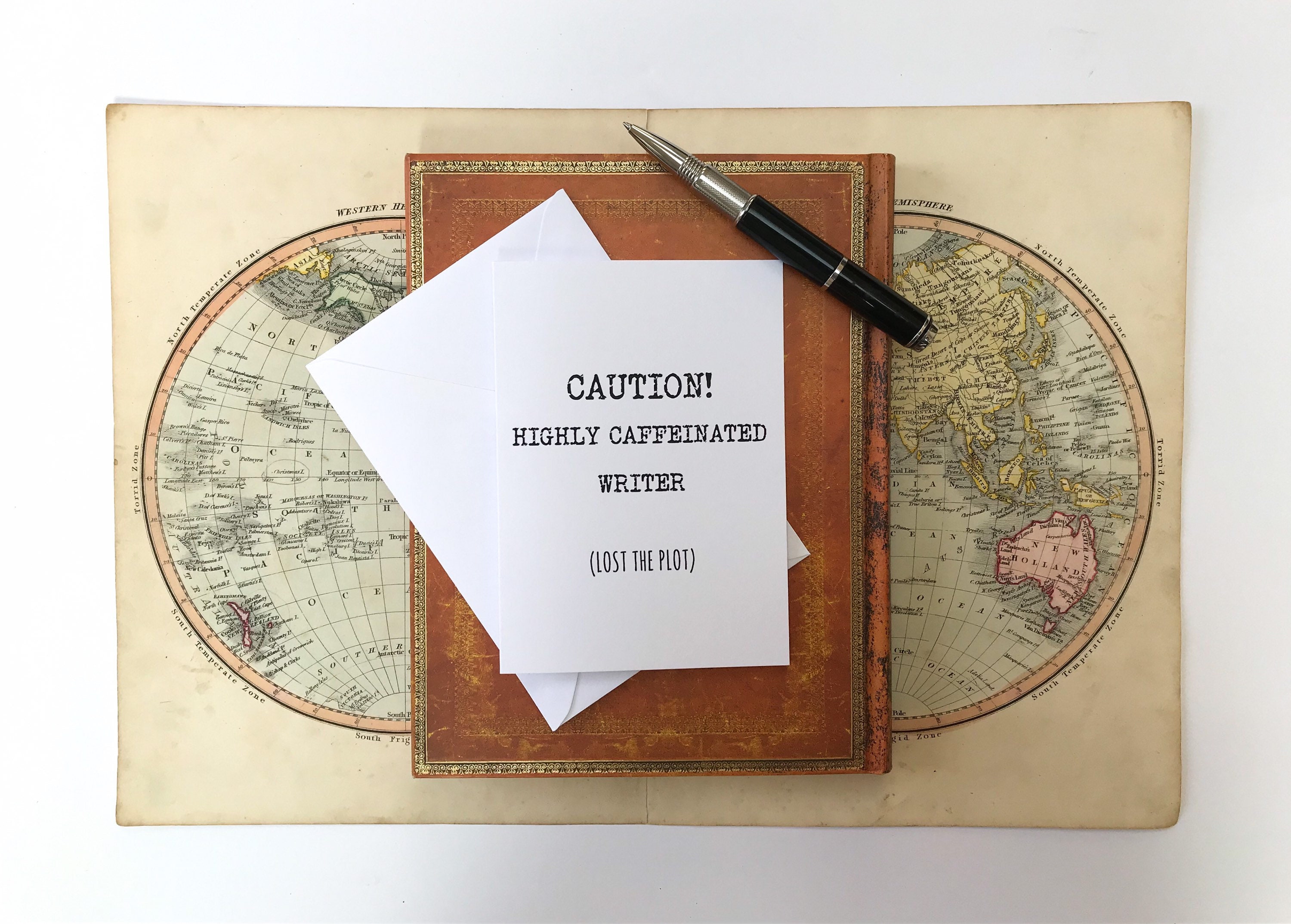 Card for Writer Card for Novelist Card for Poet Card for - Etsy UK