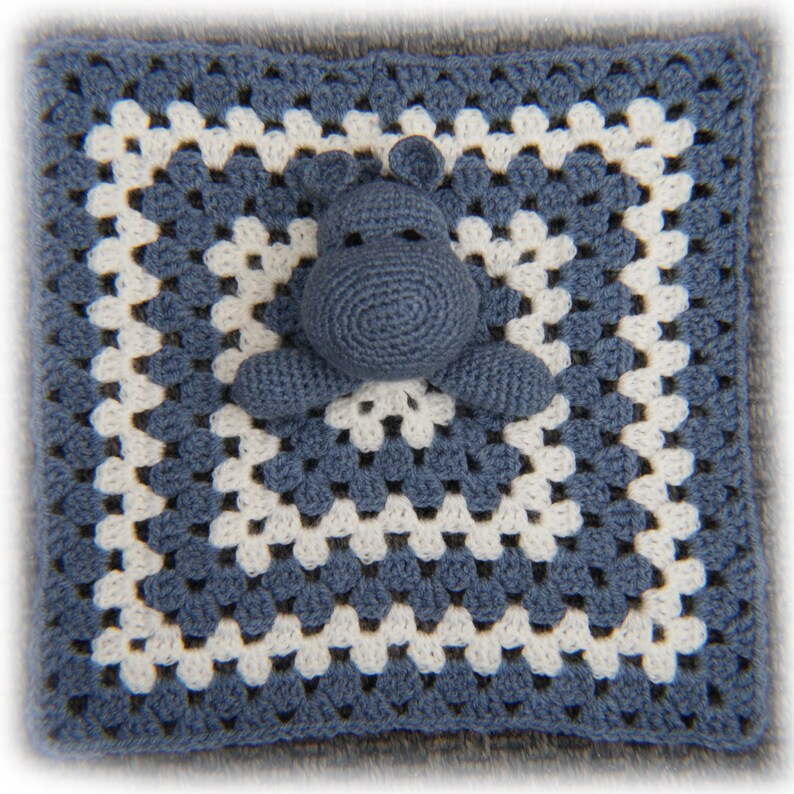 Hippo Comforter/lovey Crochet Pattern - Etsy