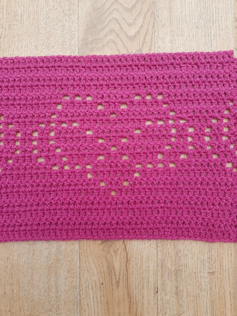 Infinity Hearts Blanket Crochet Pattern | Etsy