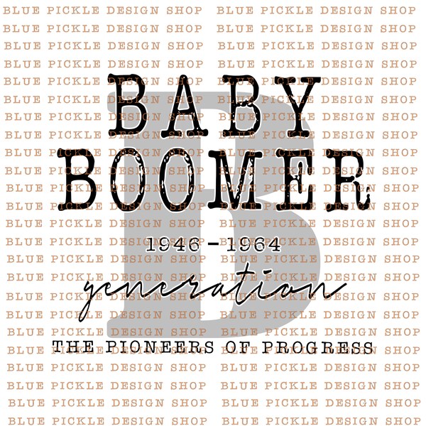 Baby Boomer - Etsy