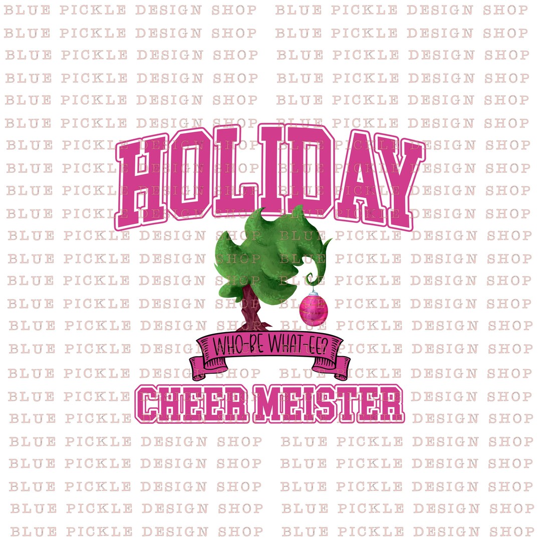 Holiday Cheer Meister Png Christmas Png Sublimation Christmas Tree ...