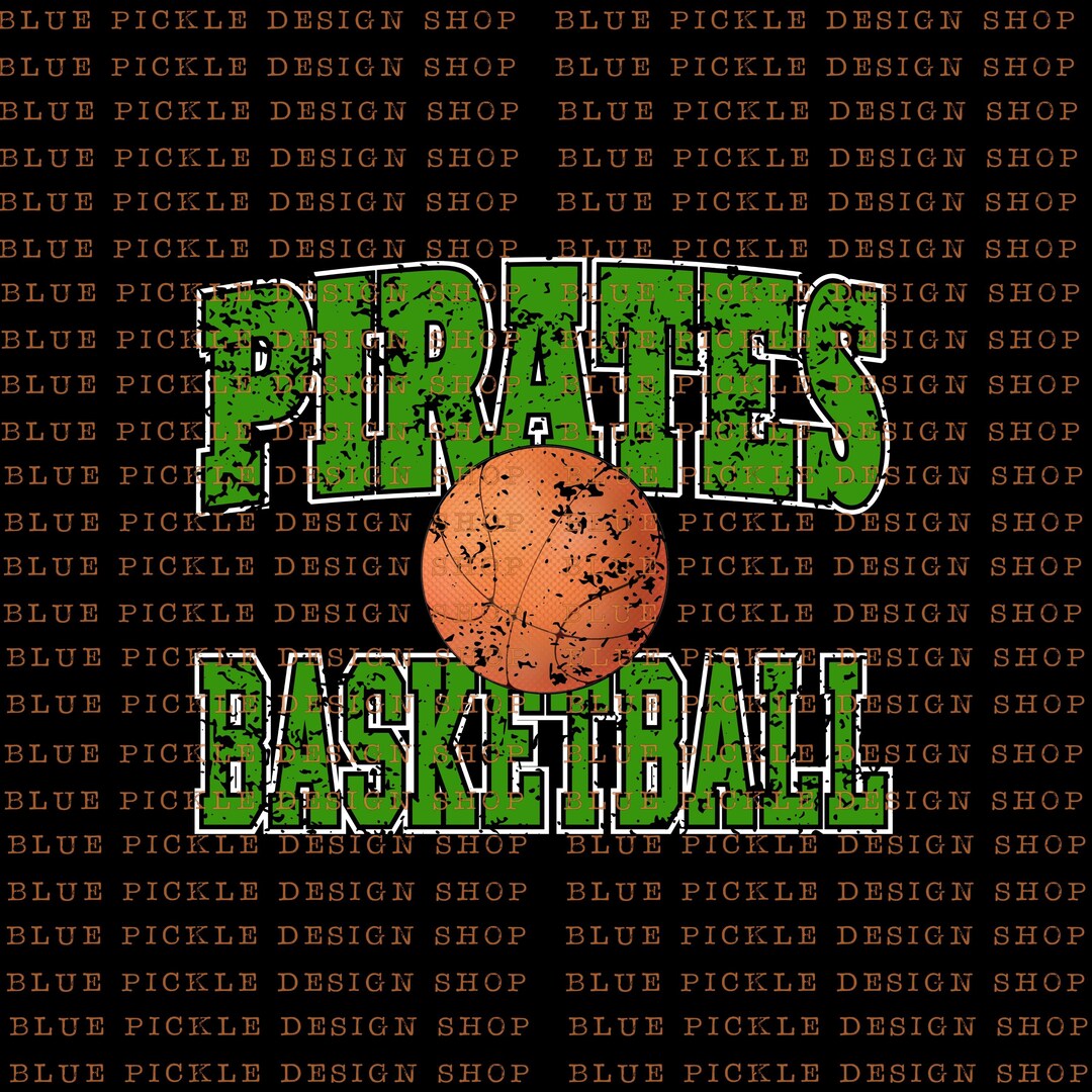 Pirates Basketball Png Green Pirates Mascot Png Gameday Png Varsity ...