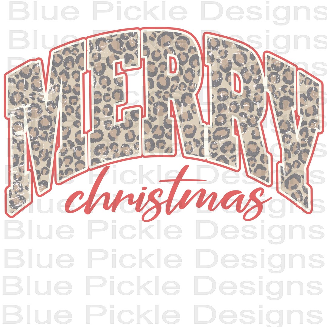 Merry Christmas PNG Leopard Png Merry Christmas Leopard Png Christmas ...