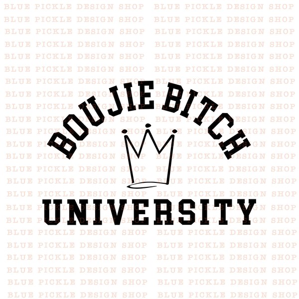 Boujie Svg - Etsy
