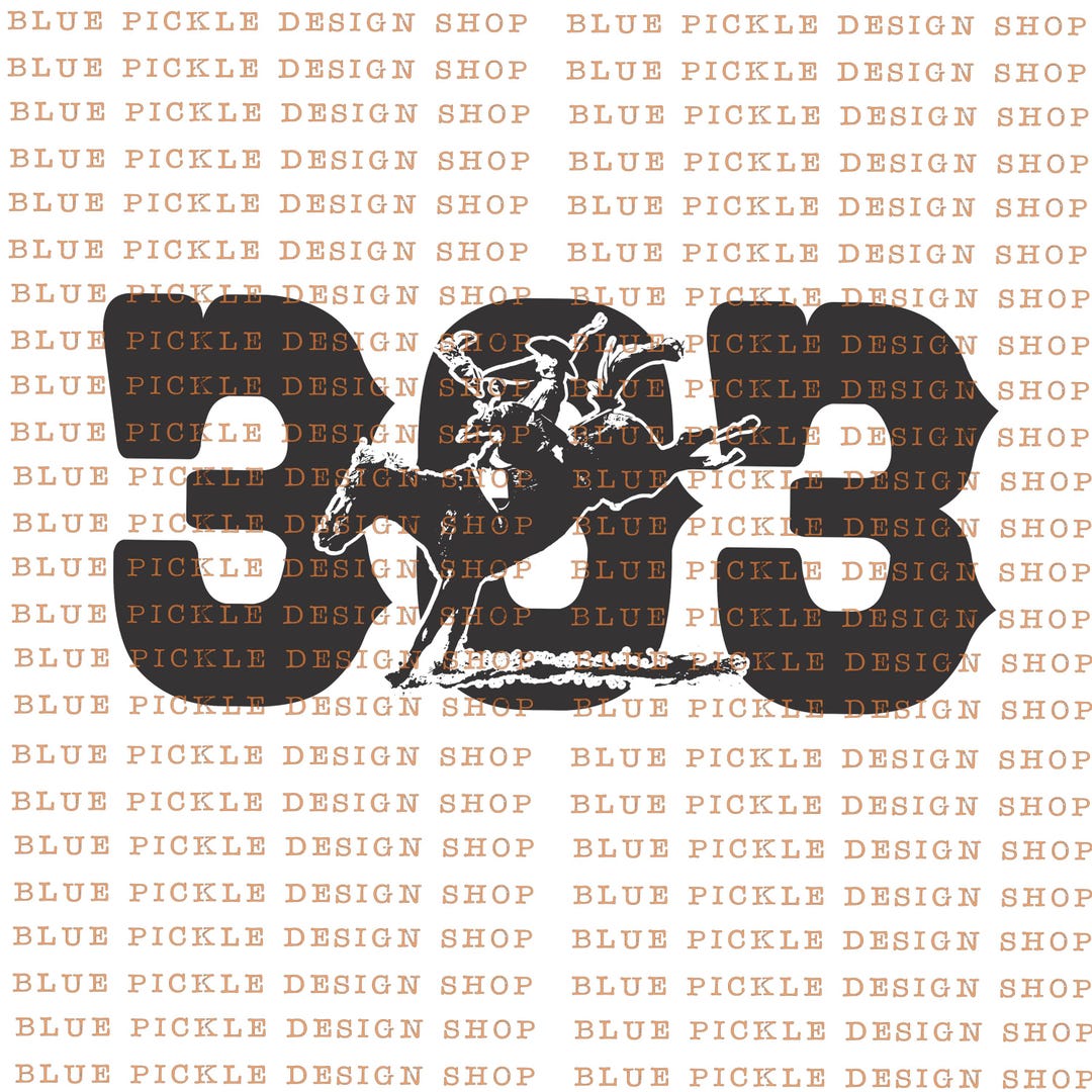 Area Code Png Rodeo Png Stock Show 303 Area Code Local Png Sublimation ...