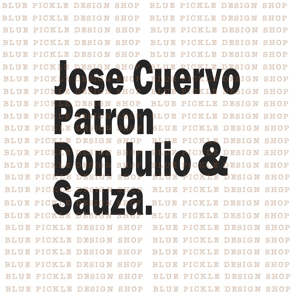 Don Julio Svg - Etsy