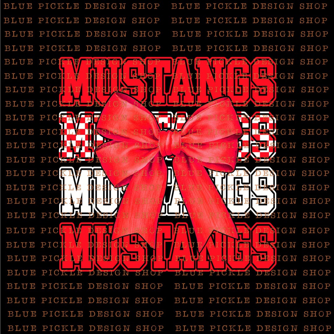 Mustangs Png Era PNG Mustangs Mascot Gameday Png School Spirit ...