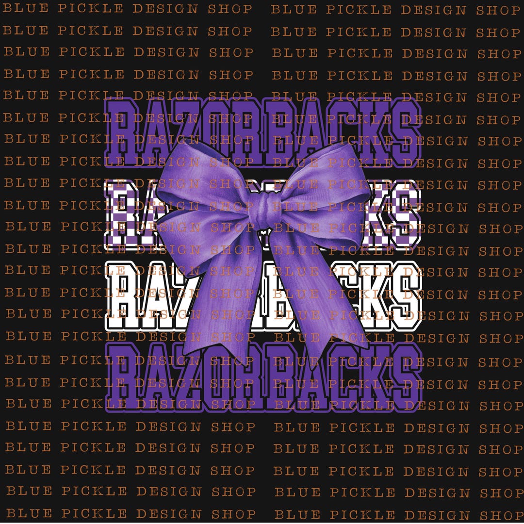 Razorbacks Png Purple Razorbacks Png Mascot Gameday Png School Spirit ...