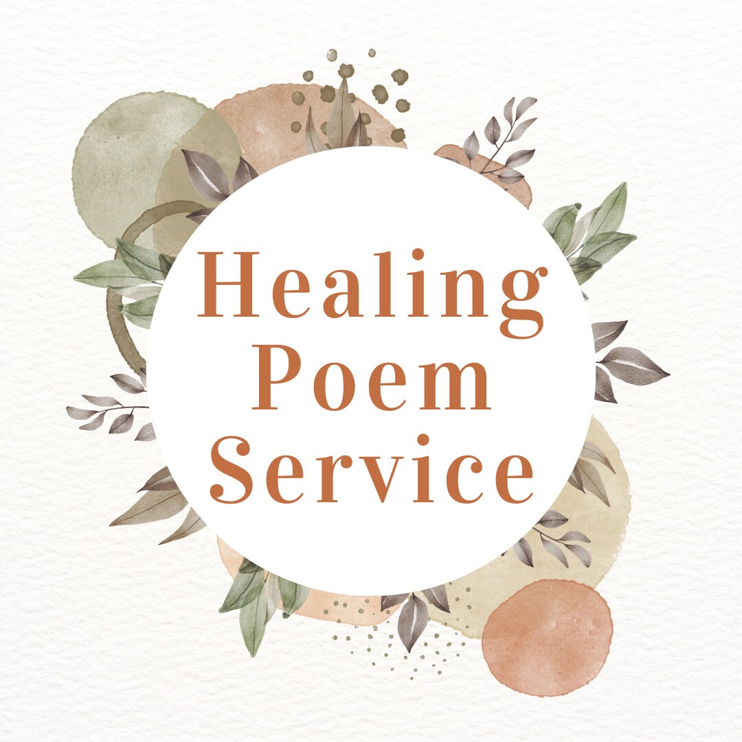 Healing Poem Service - Etsy