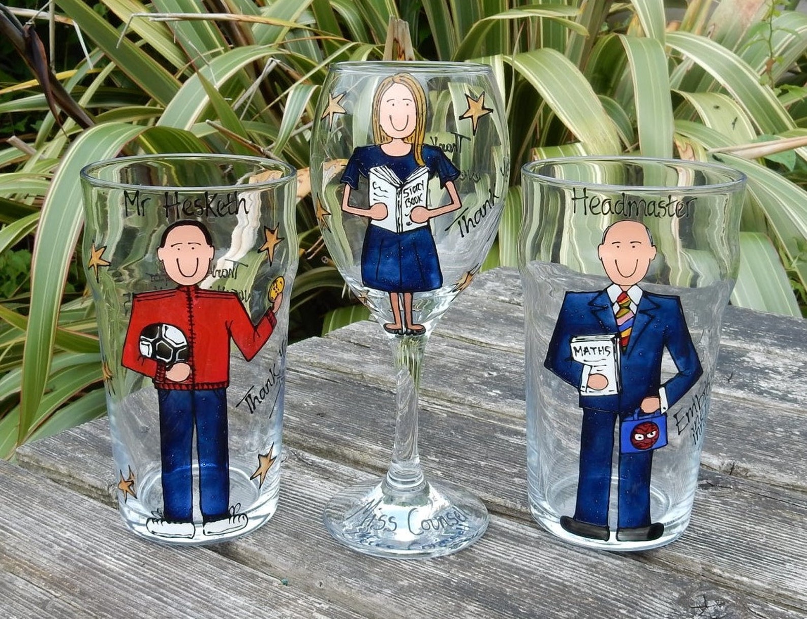 Personalised Painted Birthday Gift Glass -21st-30th-40th-50th-60th-wine ...