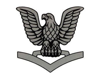 First Class Navy Crow cheveron DXF file for lasers CNC plasma | Etsy