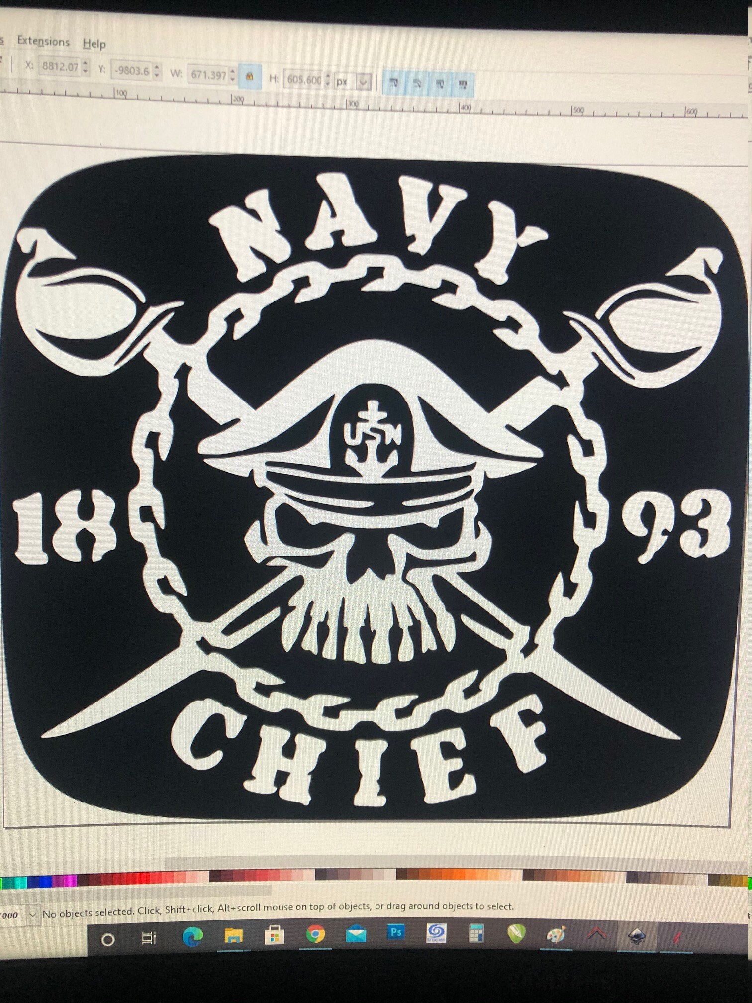 DXF Us Navy Chief 1893 Cross Cutlass Dxf File Good for Use on - Etsy
