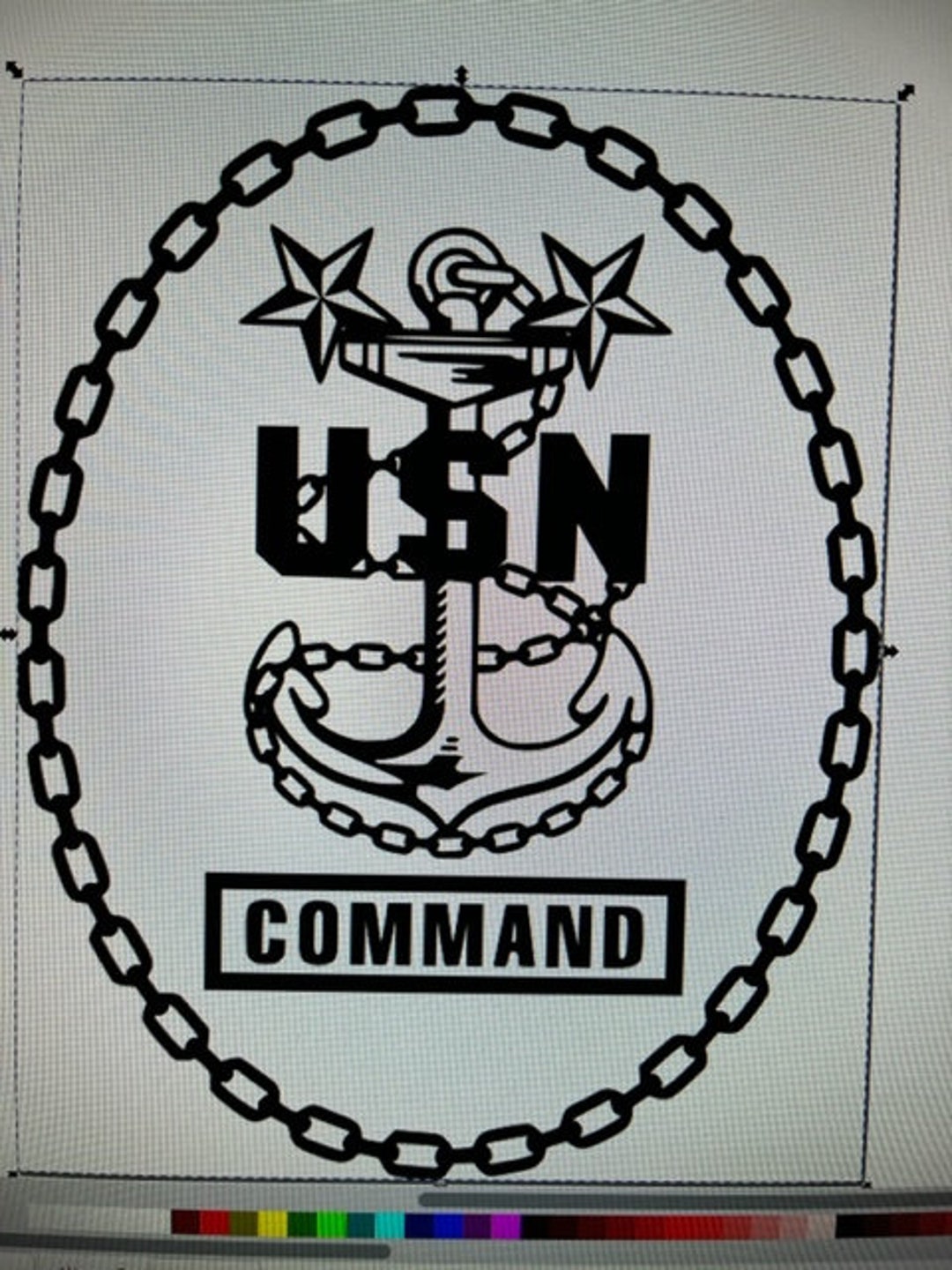PNG, SVG Us Navy Command Master Chief Cookie and Dxf File Good for Use ...