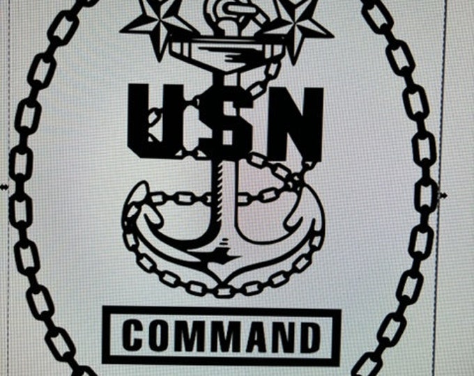 US Navy Chief Anchor - Etsy
