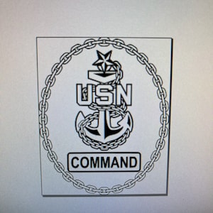 SVG Us Navy Command Senior Chief Cookie and Dxf File Good for Use on ...