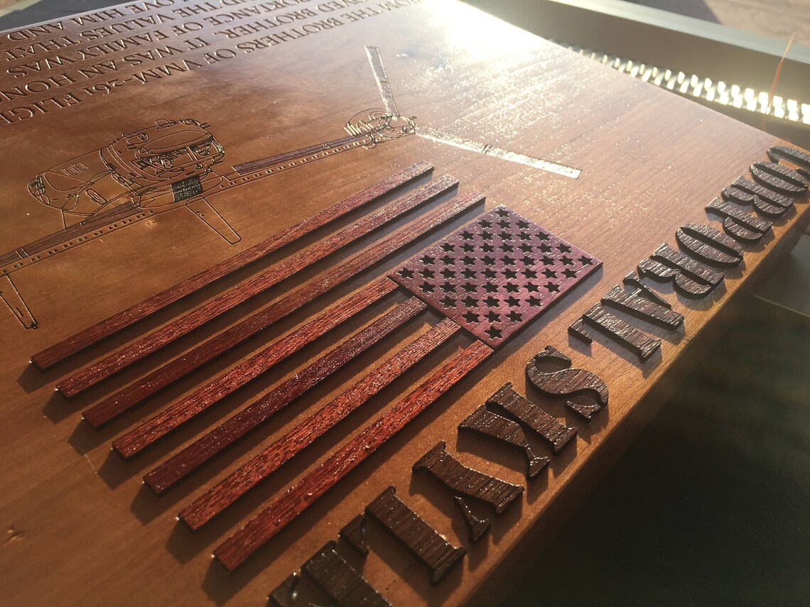 American Flag DXF File for CNC Laser Water Jet Router Vinyl - Etsy