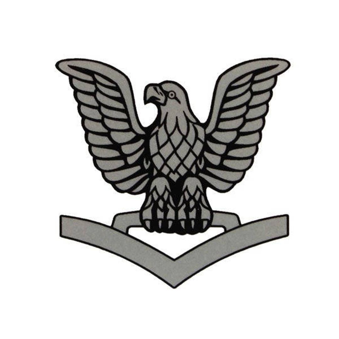 DXF File Third Class Navy Crow Good for CNC Lasers, Waterjets, Plasma ...