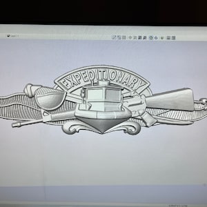 EXW Warfare Pin Expeditionary Warfare 3D STL and Object File Great for ...