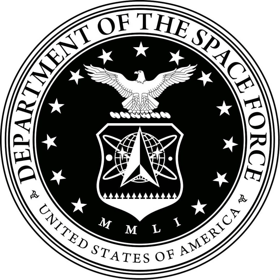 DXF US Space Force Seal Dxf File Good for Use on Cnc Machines, Lasers ...