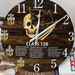 Navy Chief Mess Clock Made From Solid Wood With High Torque Mechanism ...